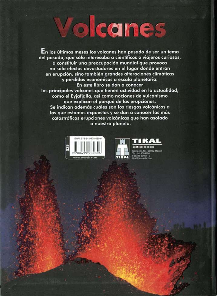 Volcanes | Editorial Susaeta - Venta de libros infantiles, venta de ...